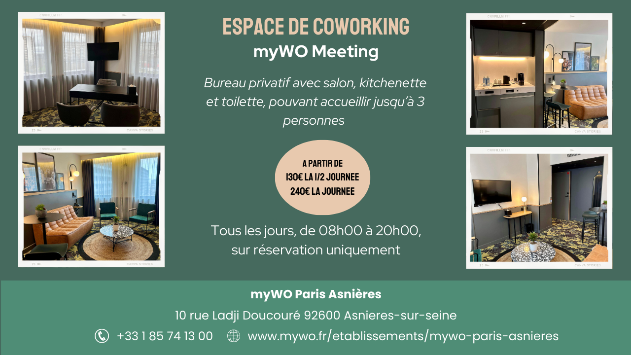 myWO - L'espace de travail qui vous ressemble
